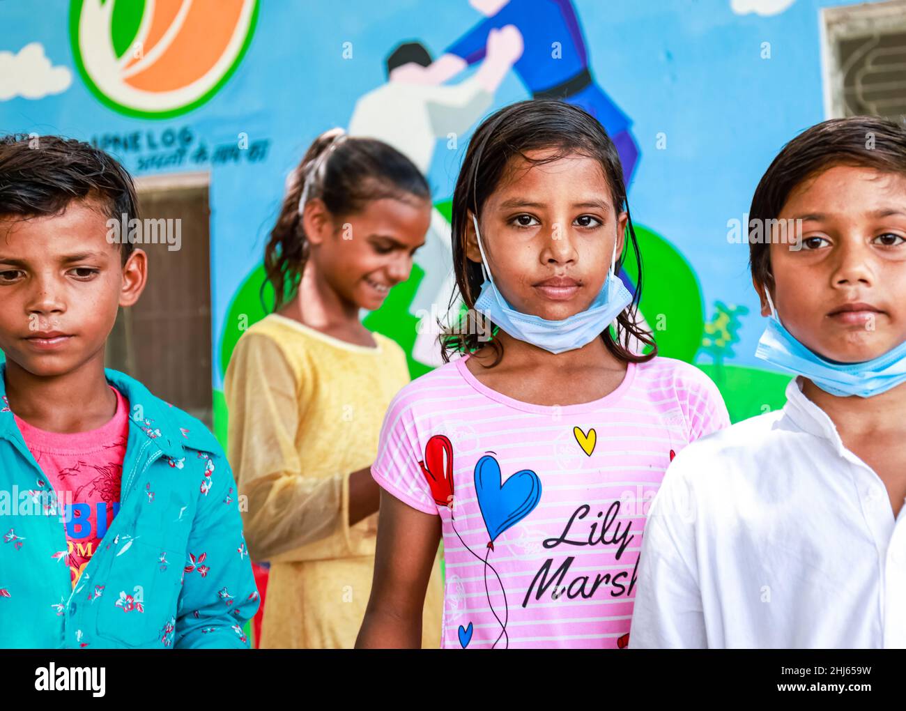 Noida, Uttar Pradesh, India - August 2021: Education, Portrait of ...