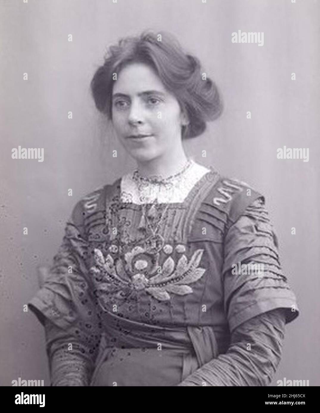 Suffragette Gladice Keevil 1910. Blathwayt, Col Linley Stock Photo - Alamy