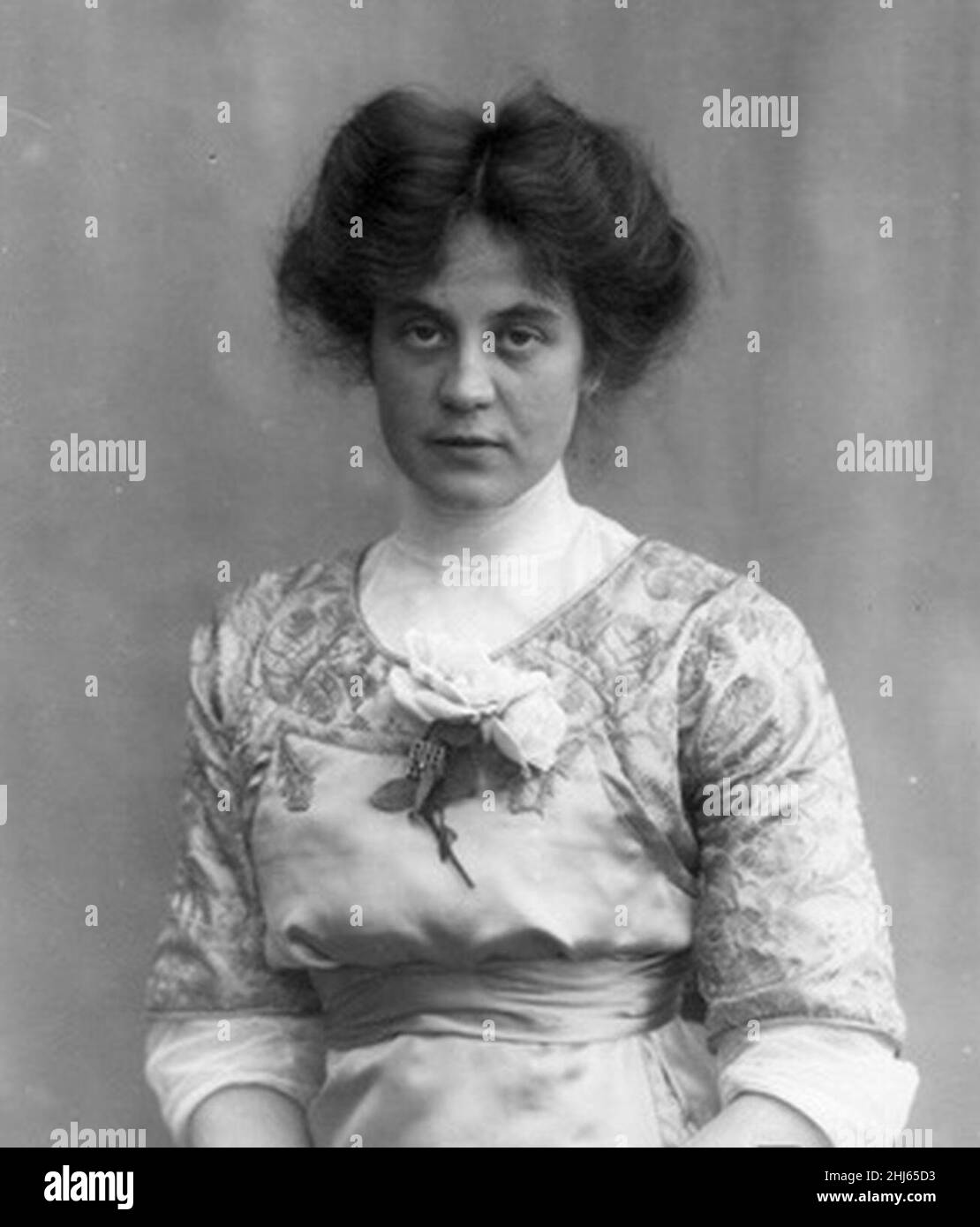 Suffragette Gladice Keevil 1910 at Eagle house Stock Photo - Alamy