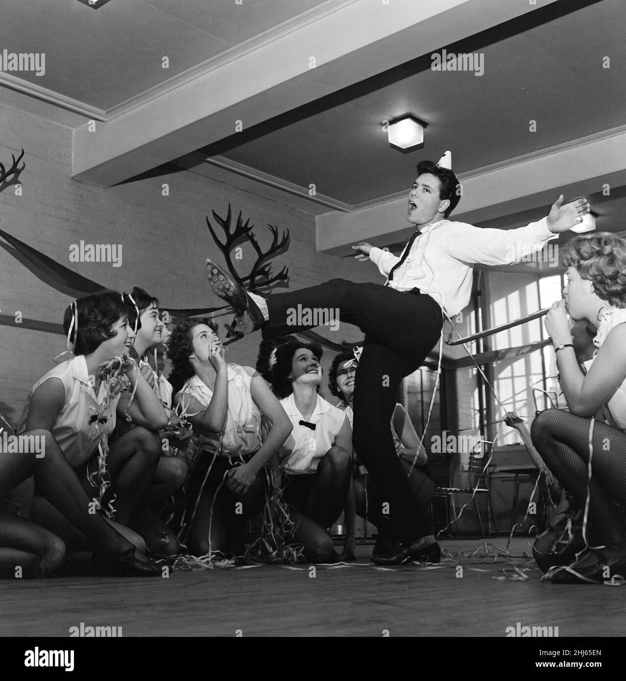 Cliff Richard rehearsing for the television show "Saturday Spectacular ...