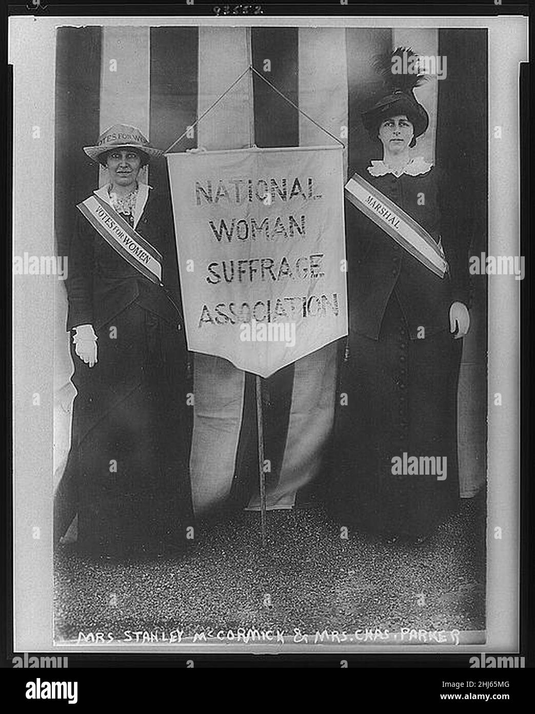 Suffragists Mrs. Stanley McCormick and Mrs. Charles Parker, April 22 ...