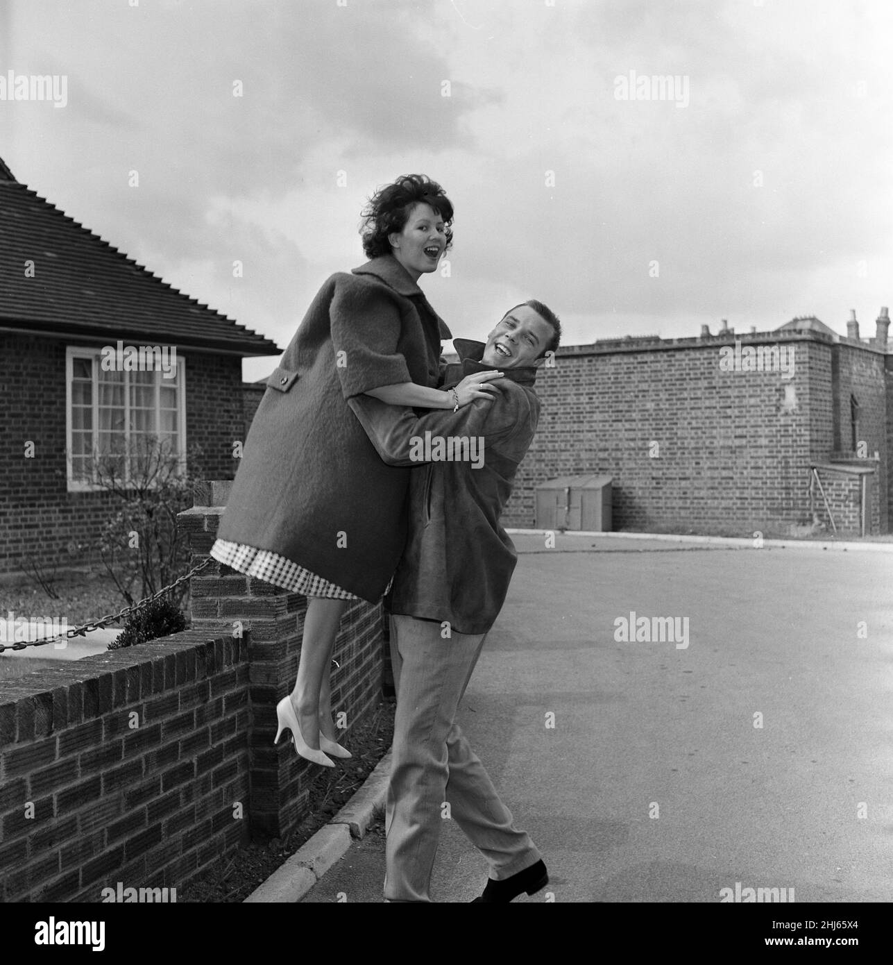 Marty Wilde and his wife Joyce at their flat in Chiswick, London. 21st ...