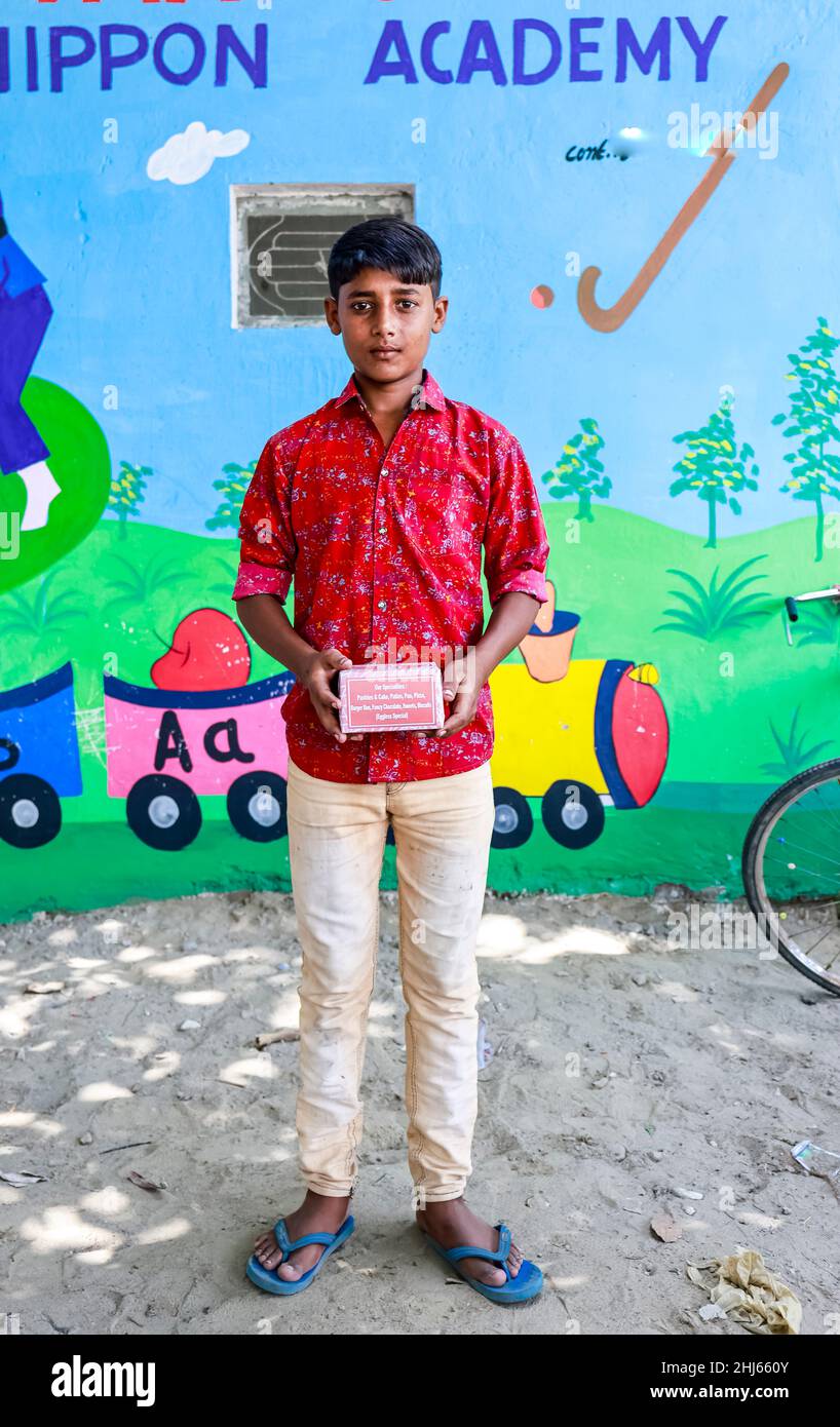 Noida, Uttar Pradesh, India - August 2021: Education, Portrait of ...