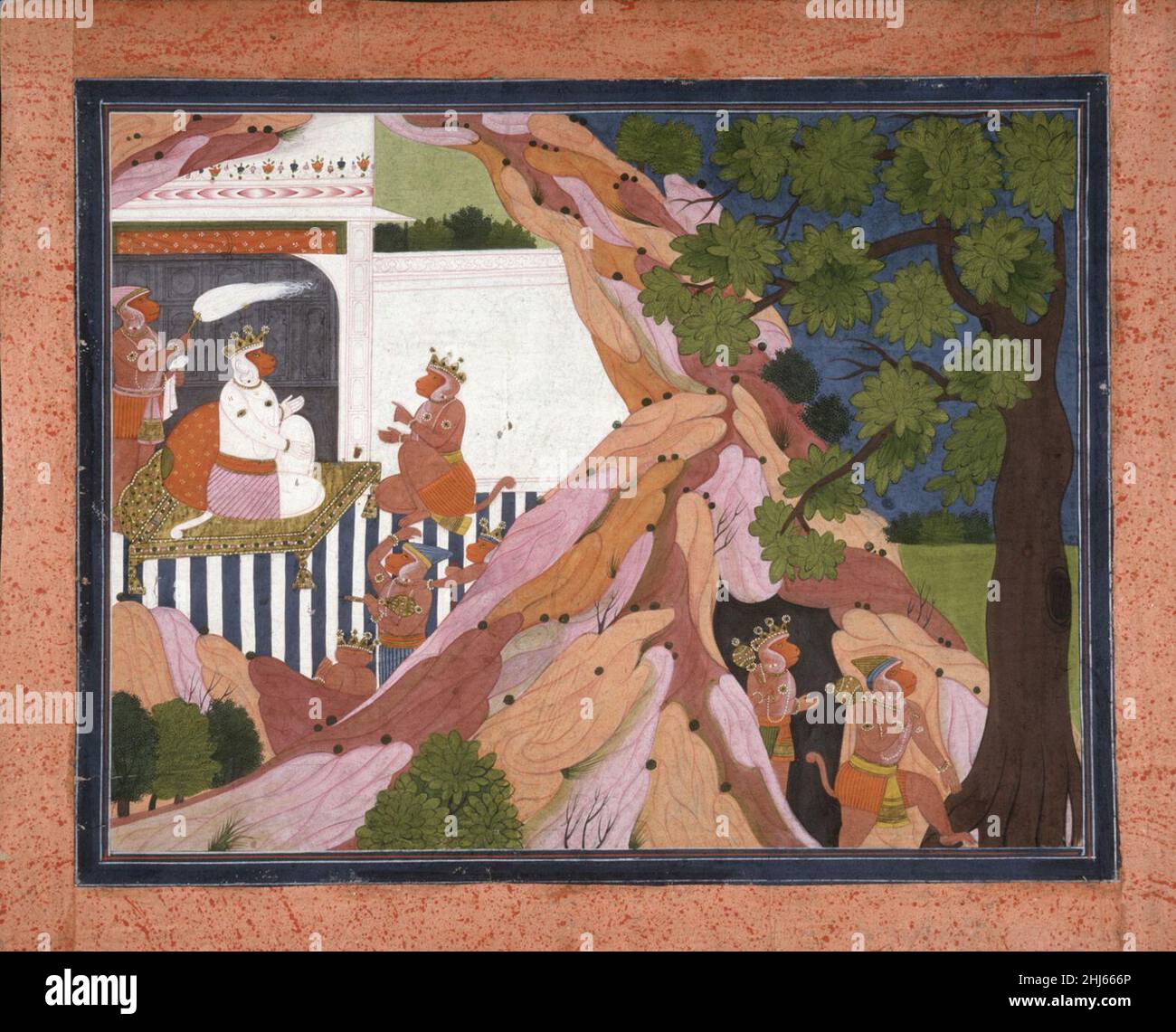 Sugriva hanuman hi-res stock photography and images - Alamy