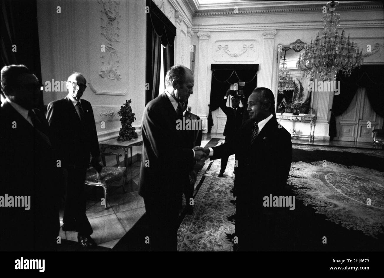 Suharto, Ford, Newsom and Kissinger Stock Photo - Alamy