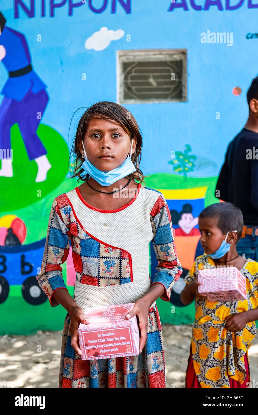 Noida, Uttar Pradesh, India - August 2021: Education, Portrait of ...