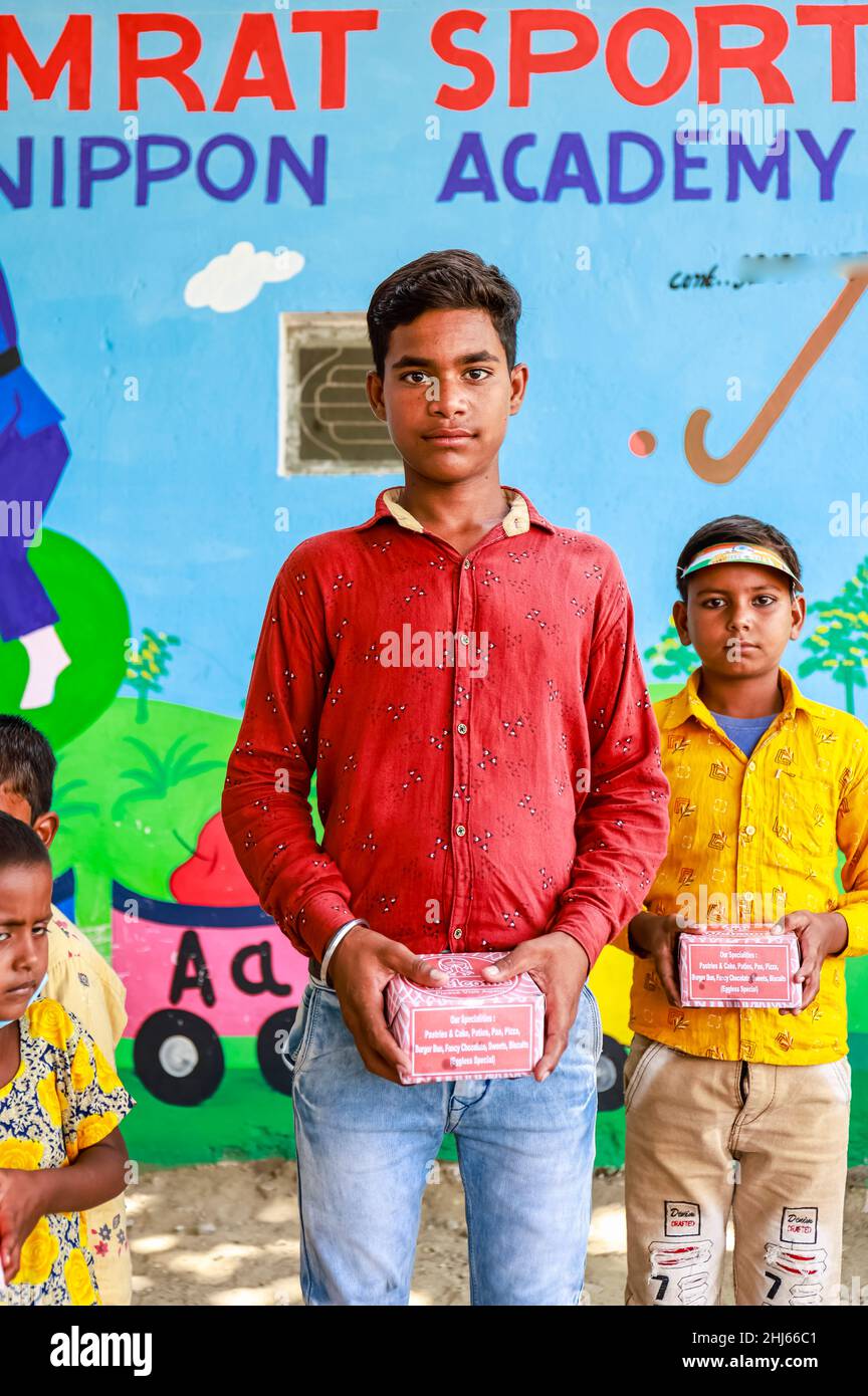 Noida, Uttar Pradesh, India - August 2021: Education, Portrait of ...