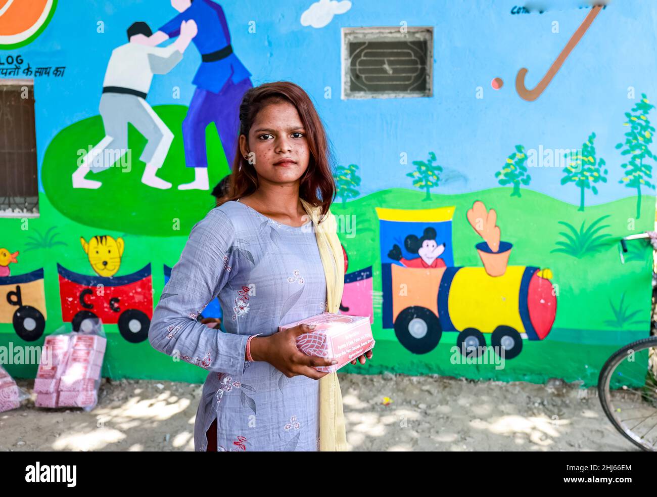 Noida, Uttar Pradesh, India - August 2021: Education, Portrait of ...