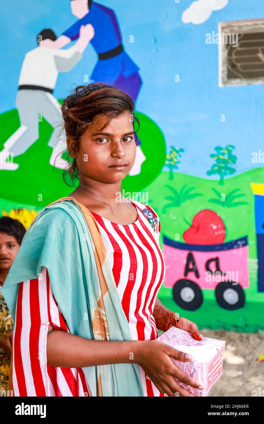 Noida, Uttar Pradesh, India - August 2021: Education, Portrait of ...