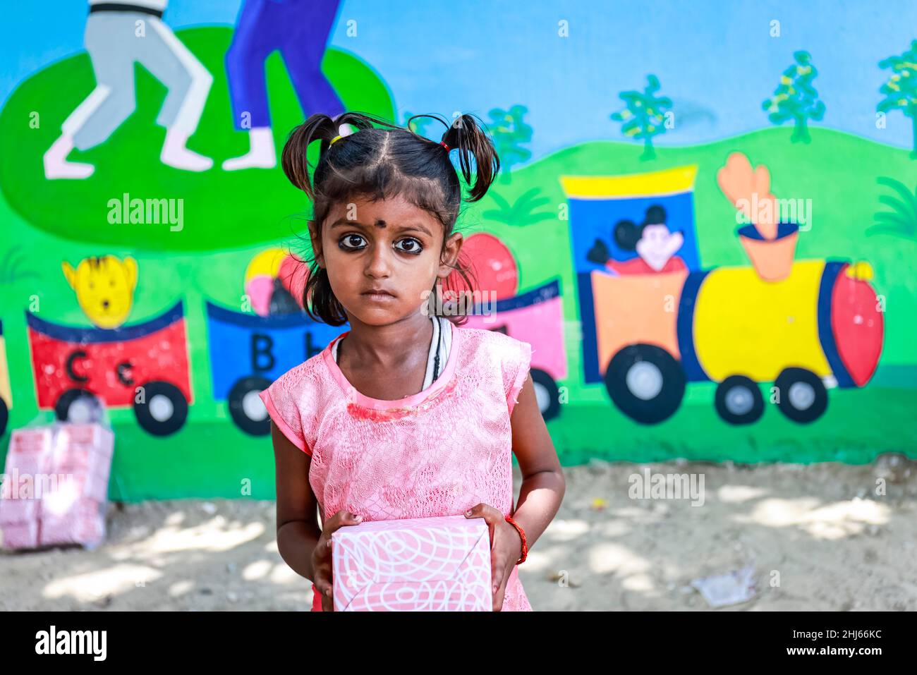 Noida, Uttar Pradesh, India - August 2021: Education, Portrait of ...