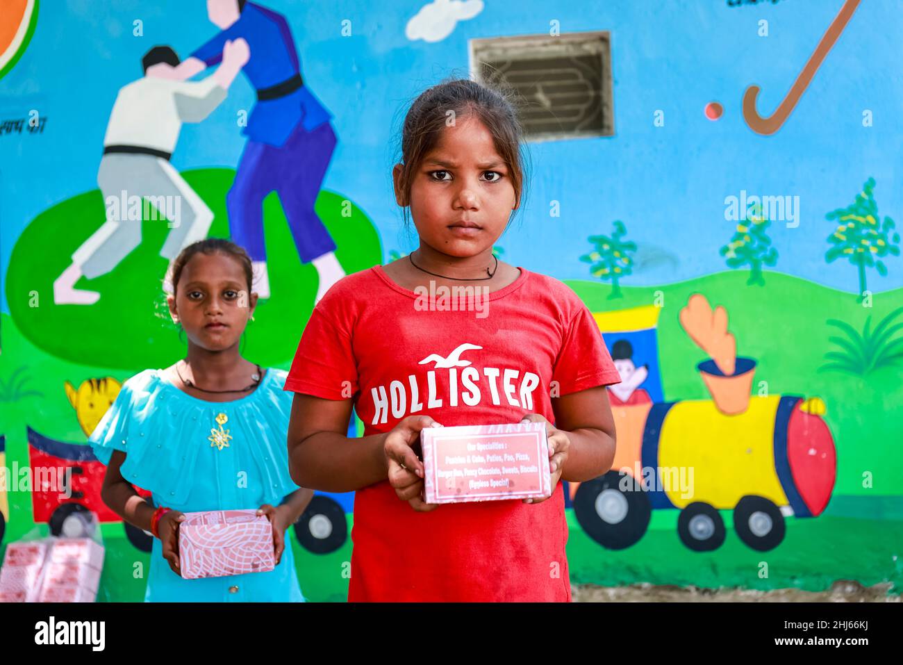 Noida, Uttar Pradesh, India - August 2021: Education, Portrait of ...