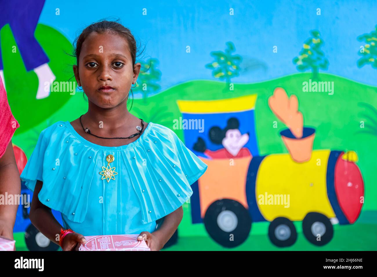 Noida, Uttar Pradesh, India - August 2021: Education, Portrait of ...