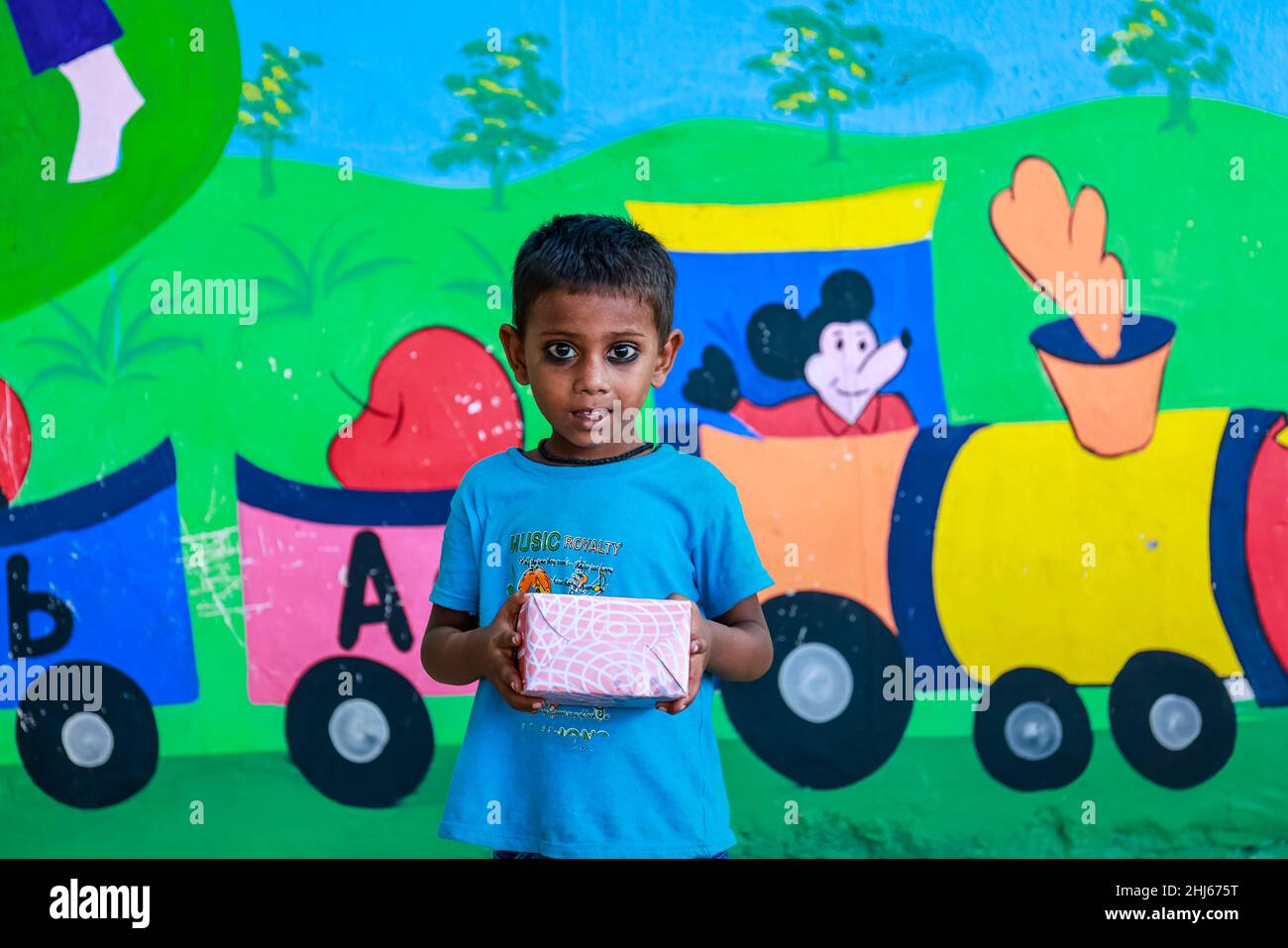 Noida, Uttar Pradesh, India - August 2021: Education, Portrait of ...