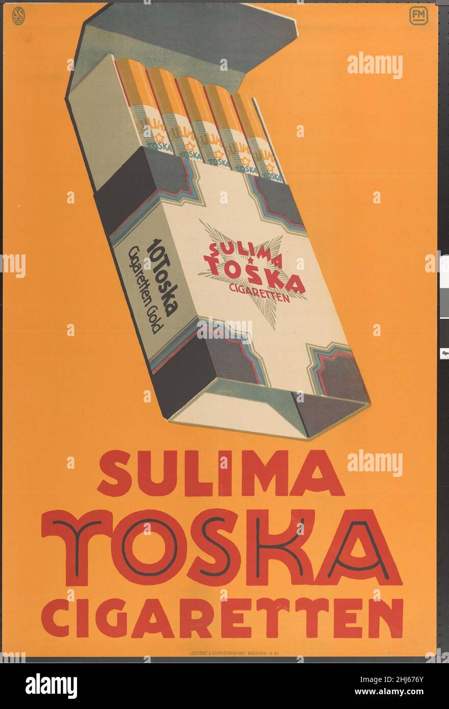 Sulima Toska Cigaretten Stock Photo - Alamy