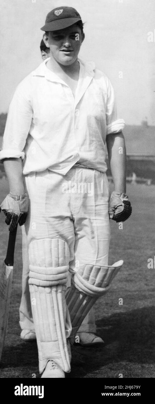Cricketer Colin Milburn. Circa 1959 Stock Photo - Alamy