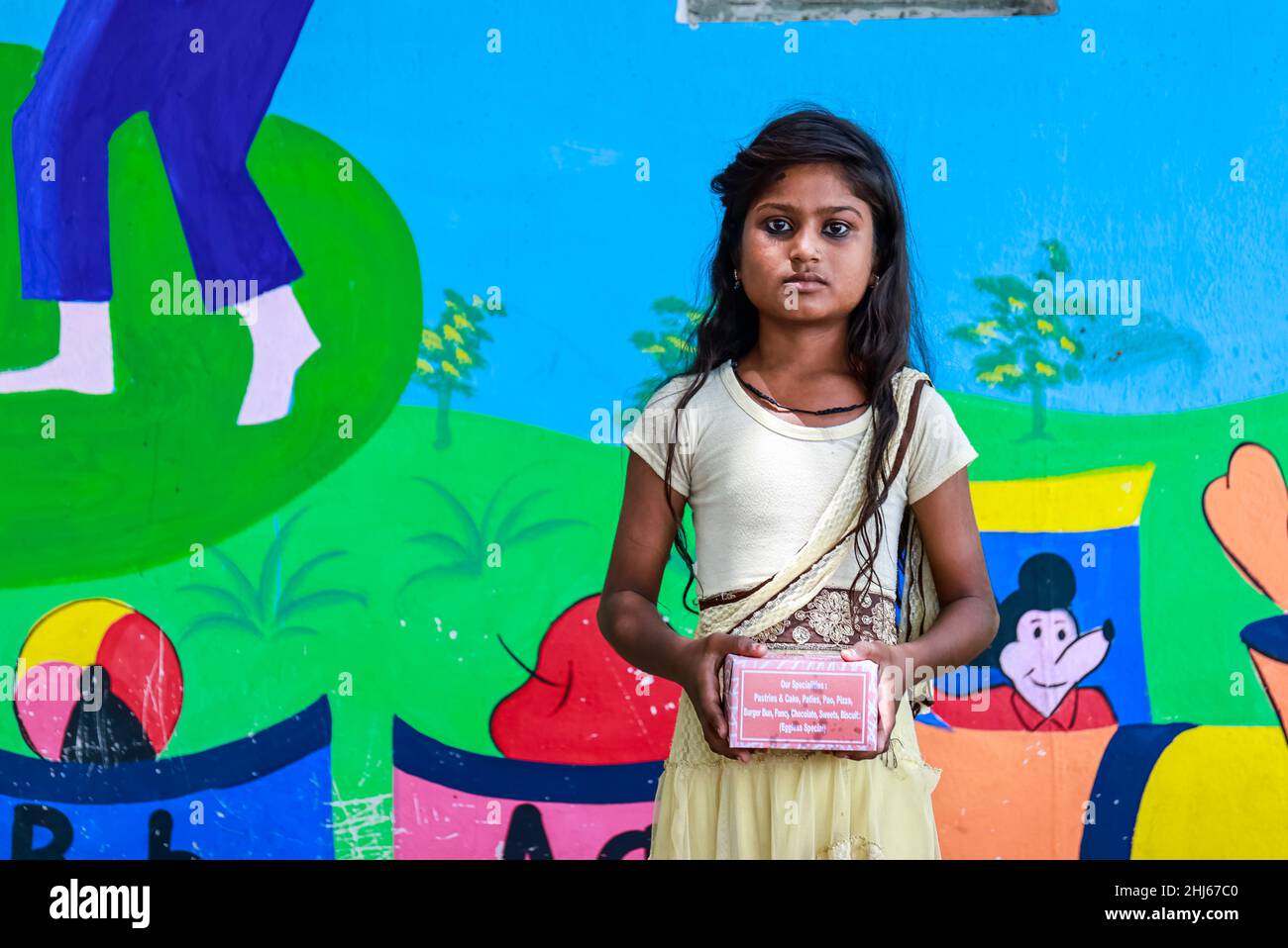 Noida, Uttar Pradesh, India - August 2021: Education, Portrait of ...
