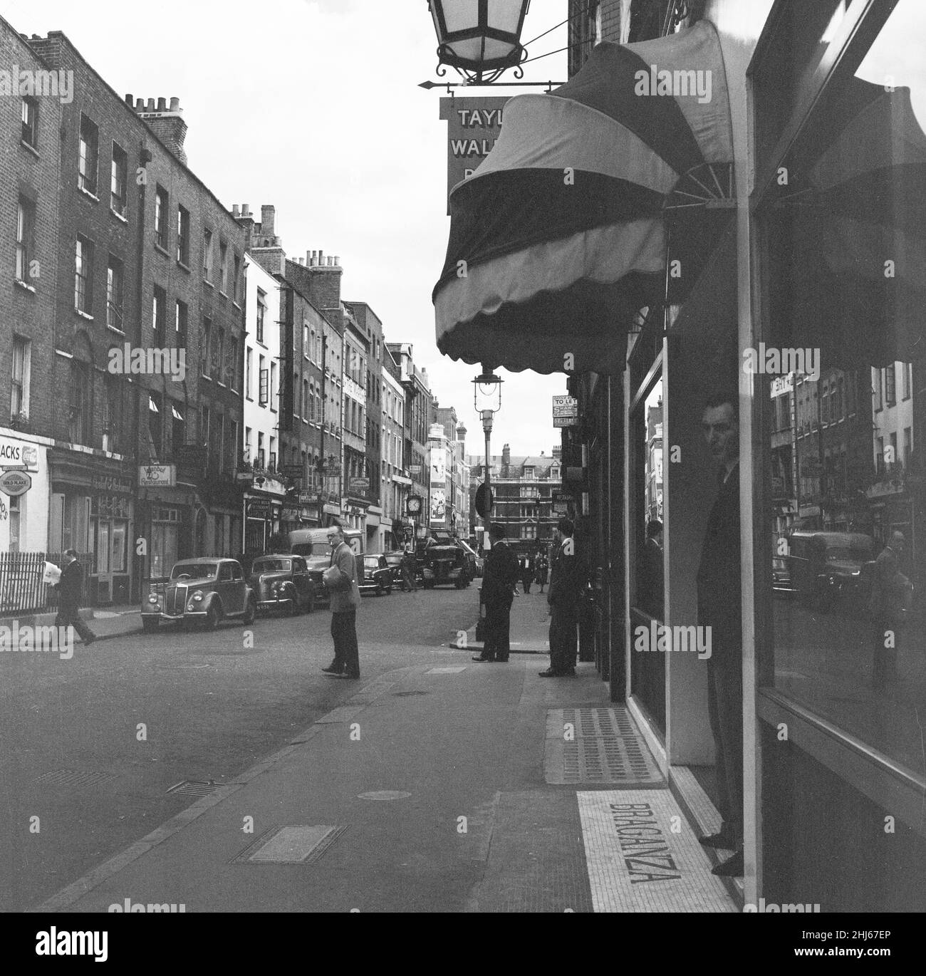 Soho 1950s Black and White Stock Photos & Images - Alamy