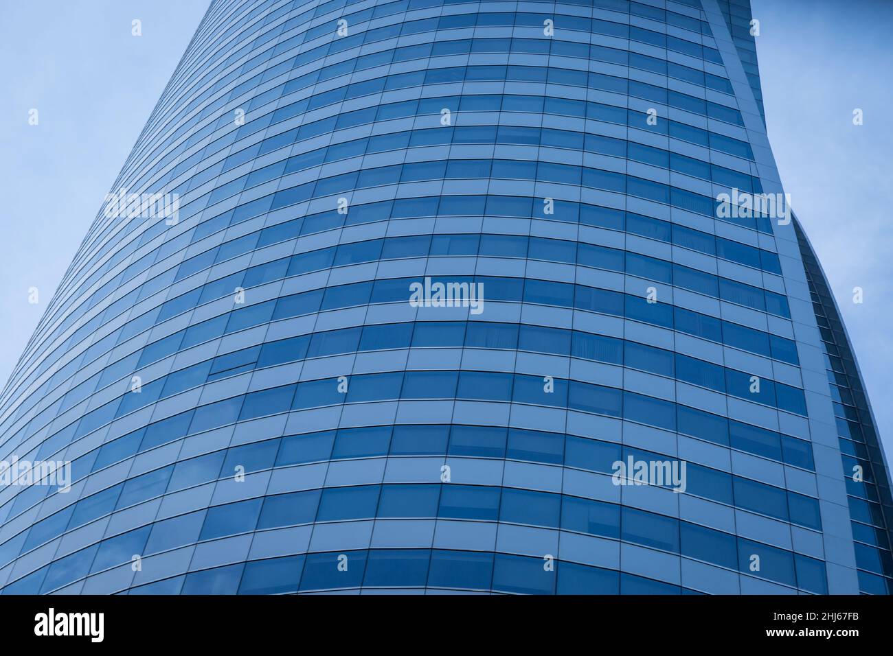 Glass windows of modern office building background Stock Photo - Alamy