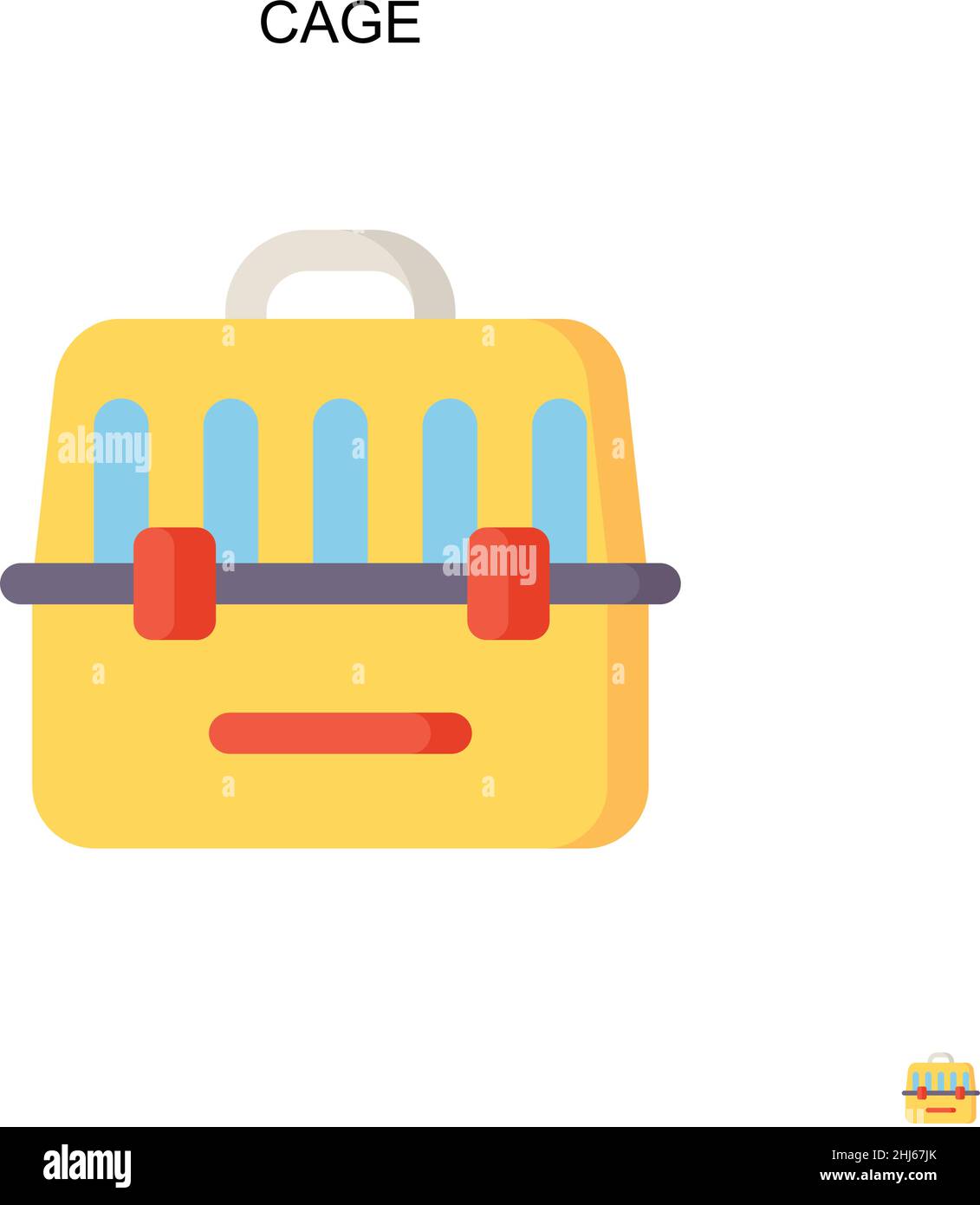 Caged bird illustration hi-res stock photography and images - Alamy