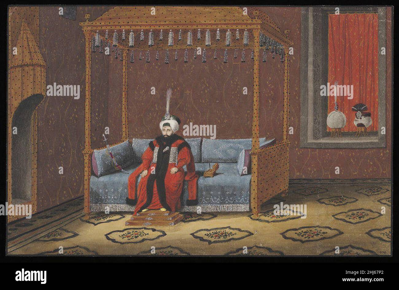 Enthroned sultan hi-res stock photography and images - Alamy