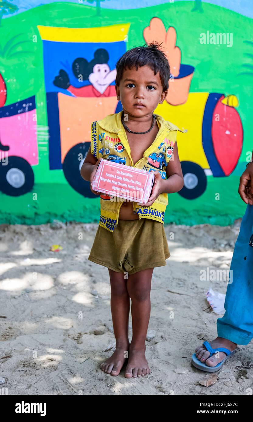 Noida, Uttar Pradesh, India - August 2021: Education, Portrait of ...