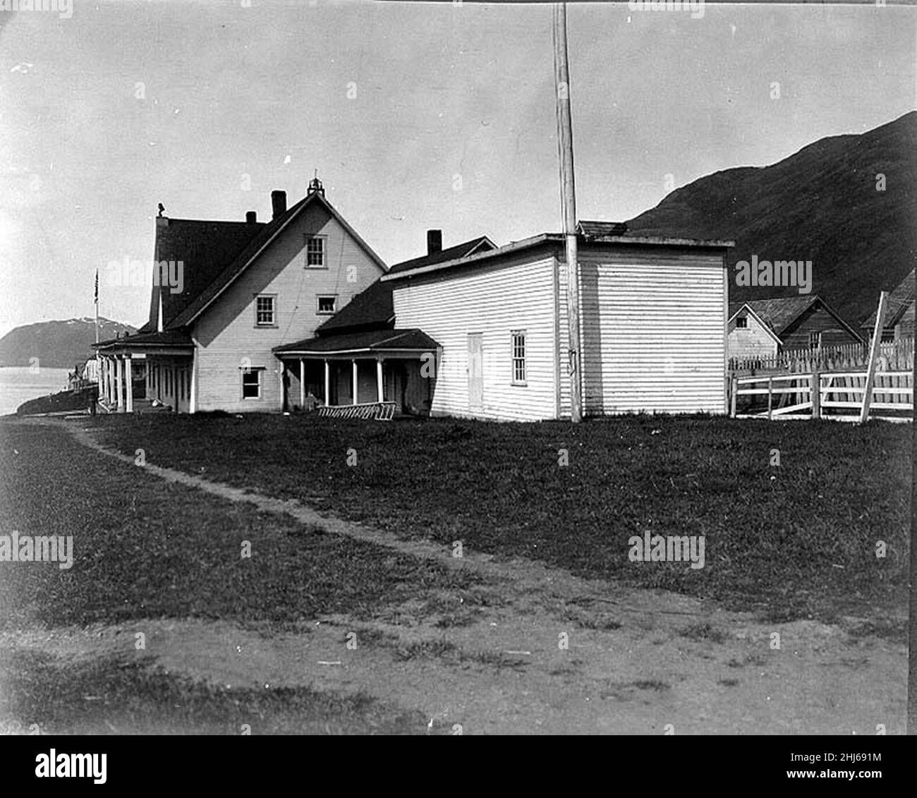 Superintendent's residence, Alaska Commercial Co, Kodiak, Alaska, June ...