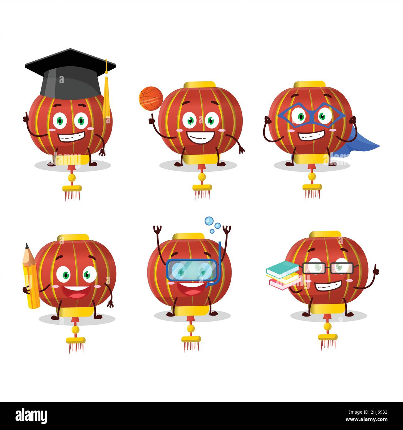 China school painting Stock Vector Images - Alamy