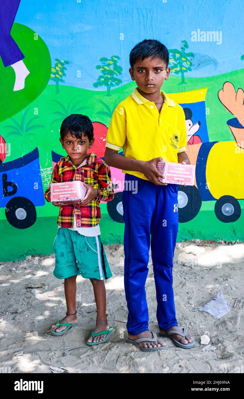 Noida, Uttar Pradesh, India - August 2021: Education, Portrait of ...