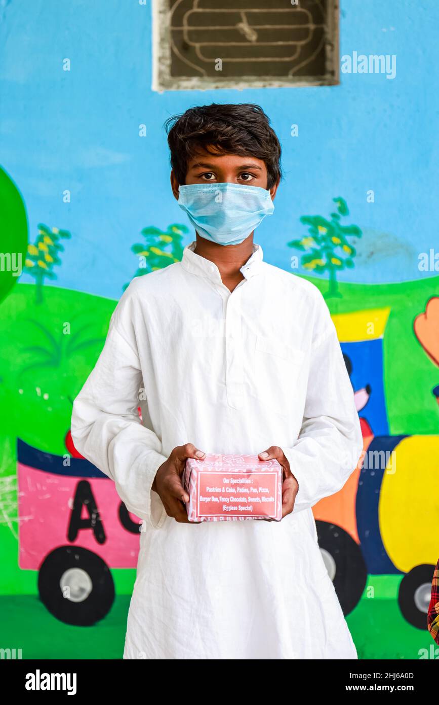 Noida, Uttar Pradesh, India - August 2021: Education, Portrait of ...