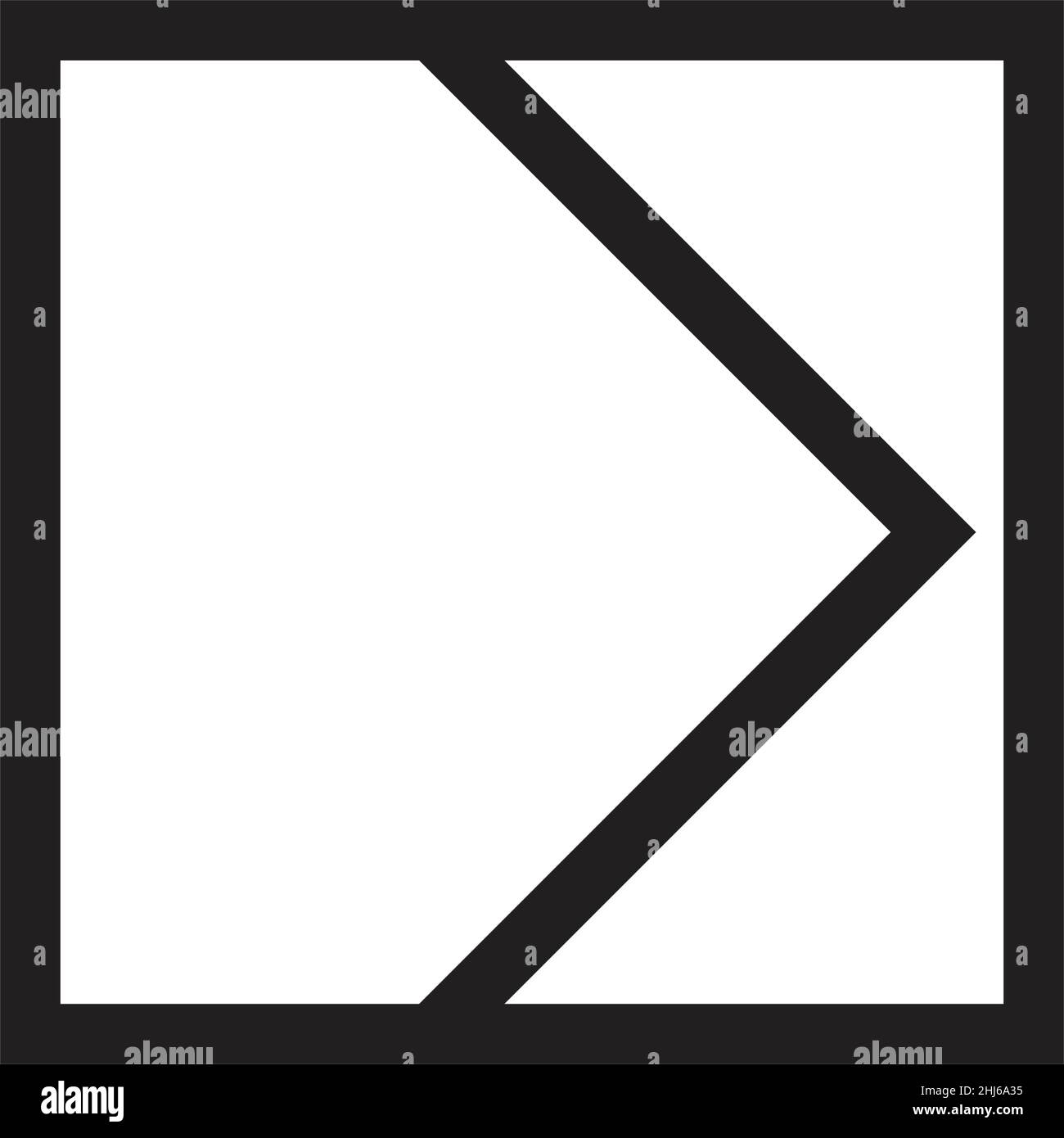 Abstract square geometric shape, modern and contemporary design art ...