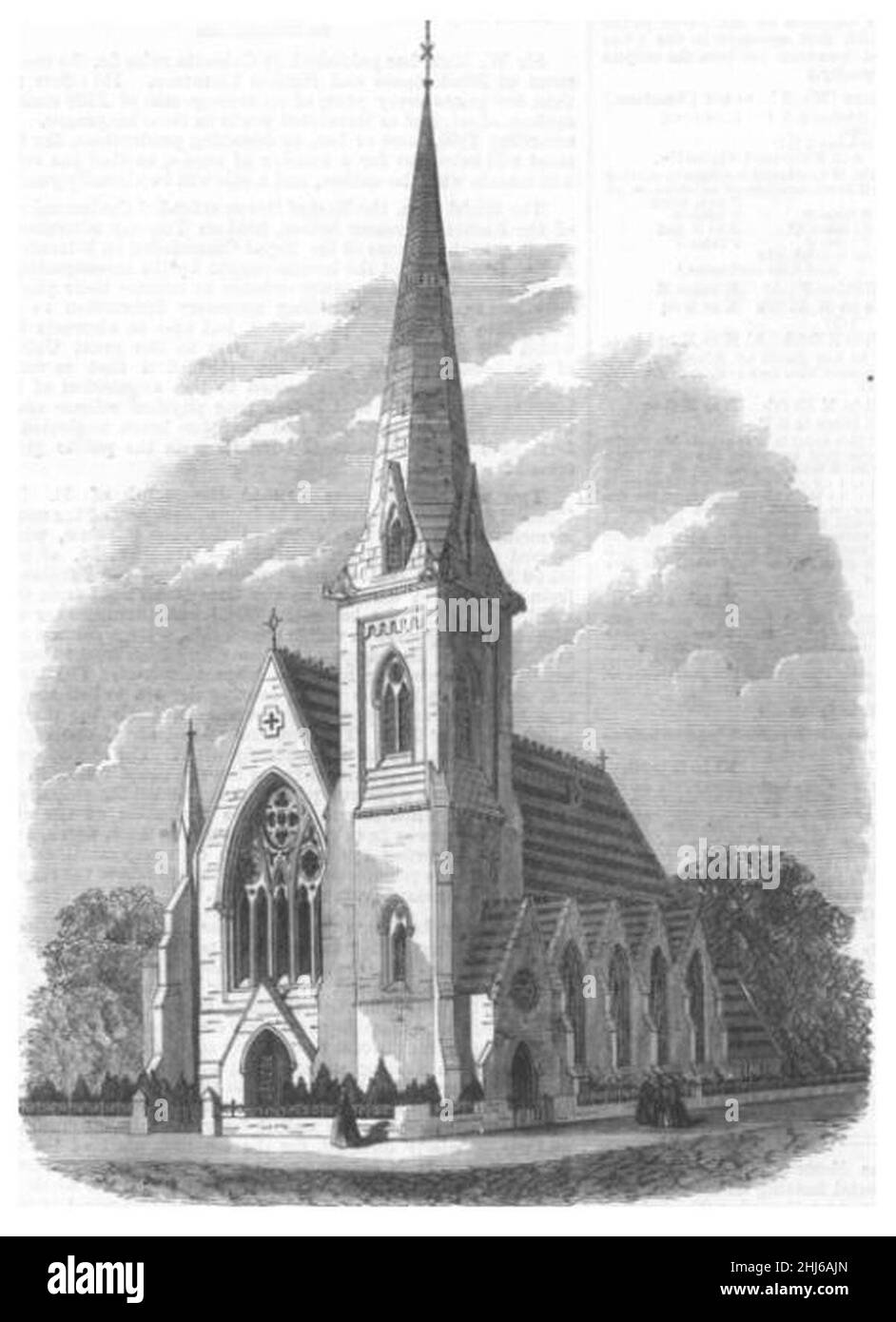 Surbiton Park Congregational Church Stock Photo - Alamy