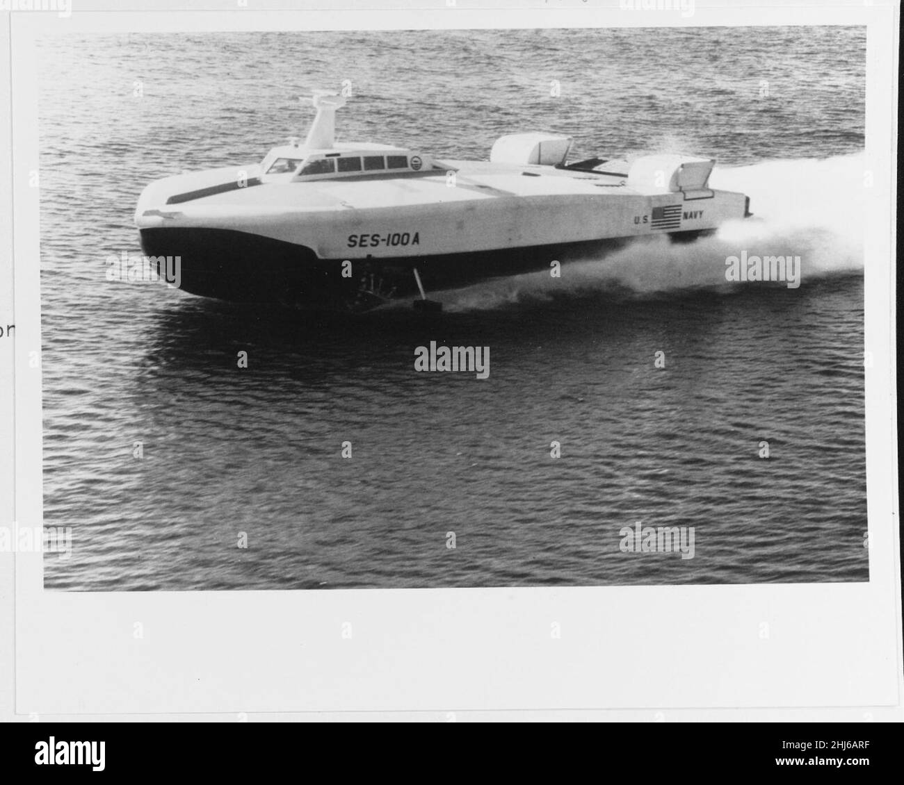 Surface effects ship SES-100A Stock Photo - Alamy