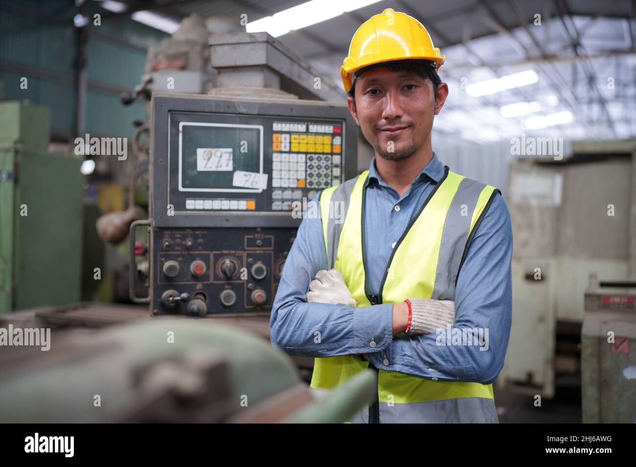 Inspector helmet hi-res stock photography and images - Alamy