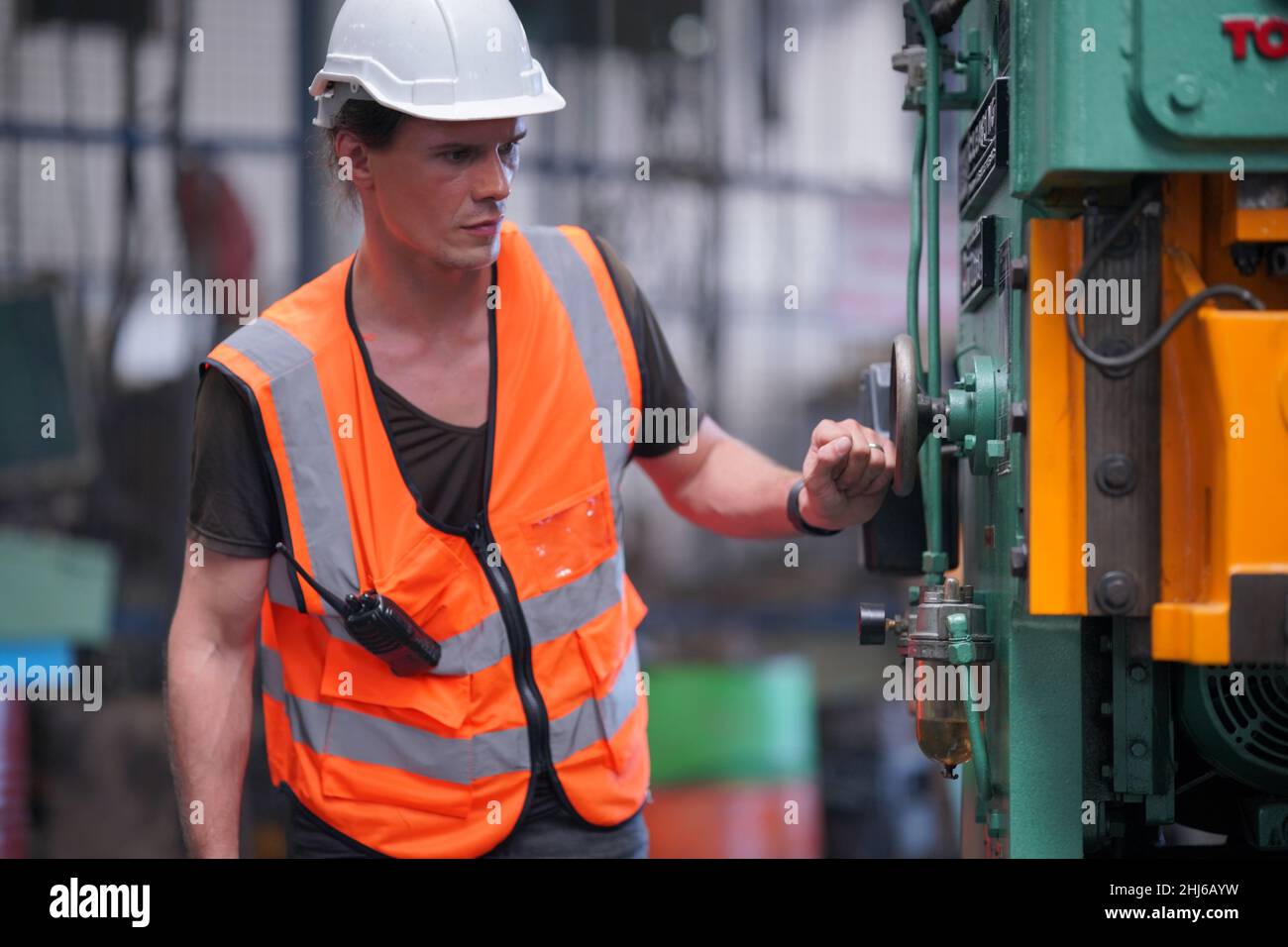 Inspector helmet hi-res stock photography and images - Alamy