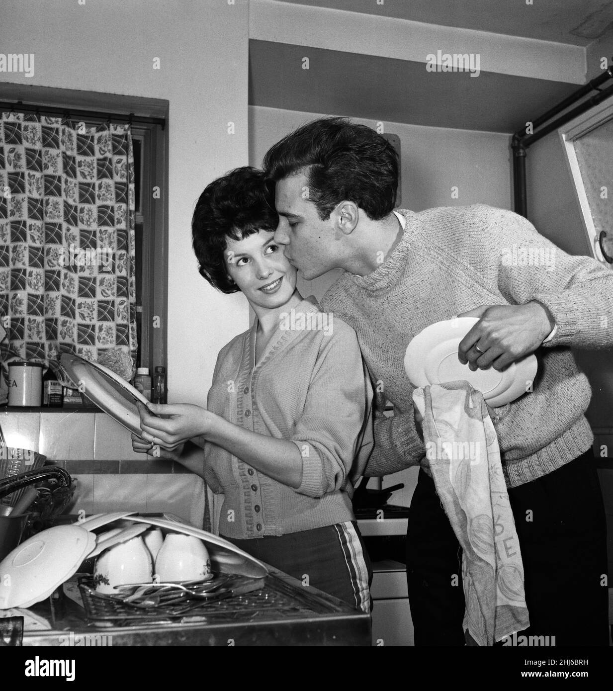 Rock 'n' Roll singer Marty Wilde and his fiance Joyce Baker making last ...