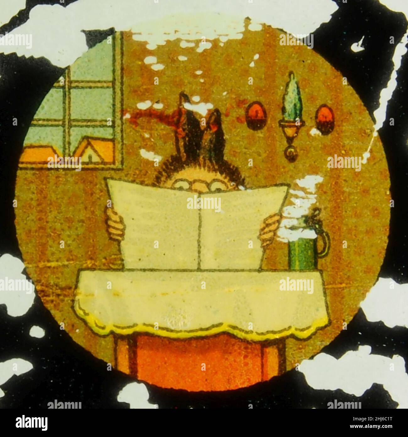 Surprise changing from Rabbit to Man picture 2 Stock Photo - Alamy