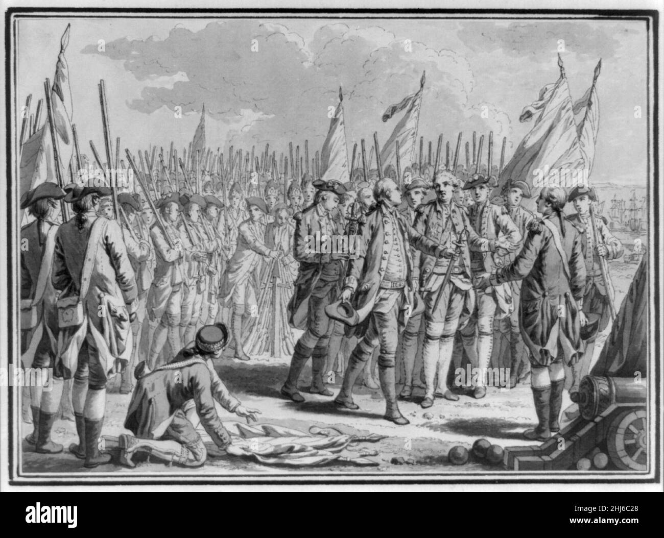 Yorktown Map For Cornwallis Surrender