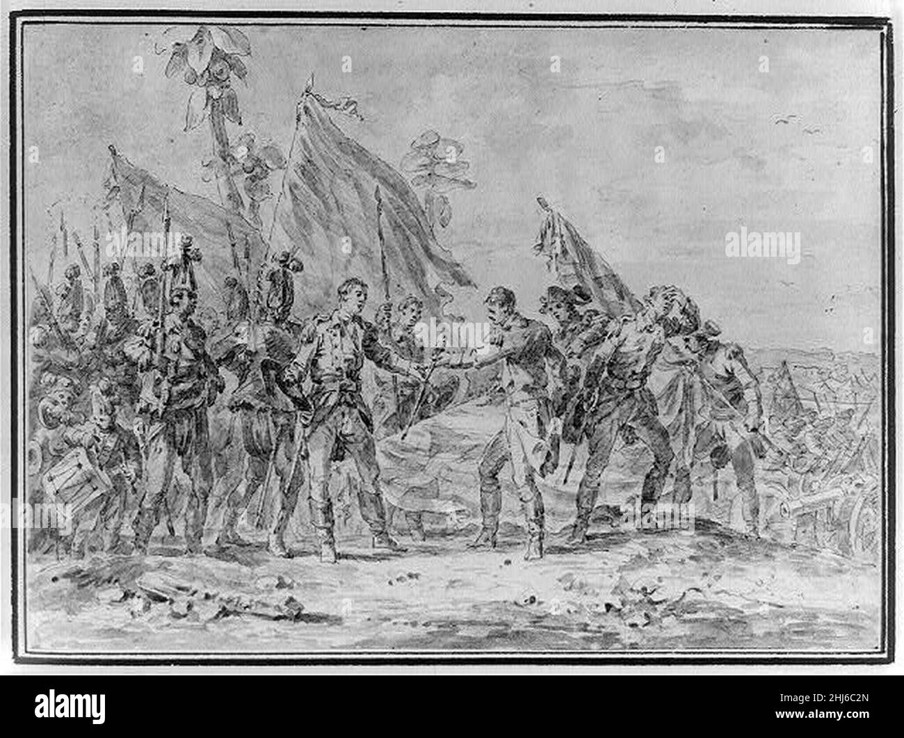 Surrender of saratoga hi-res stock photography and images - Alamy