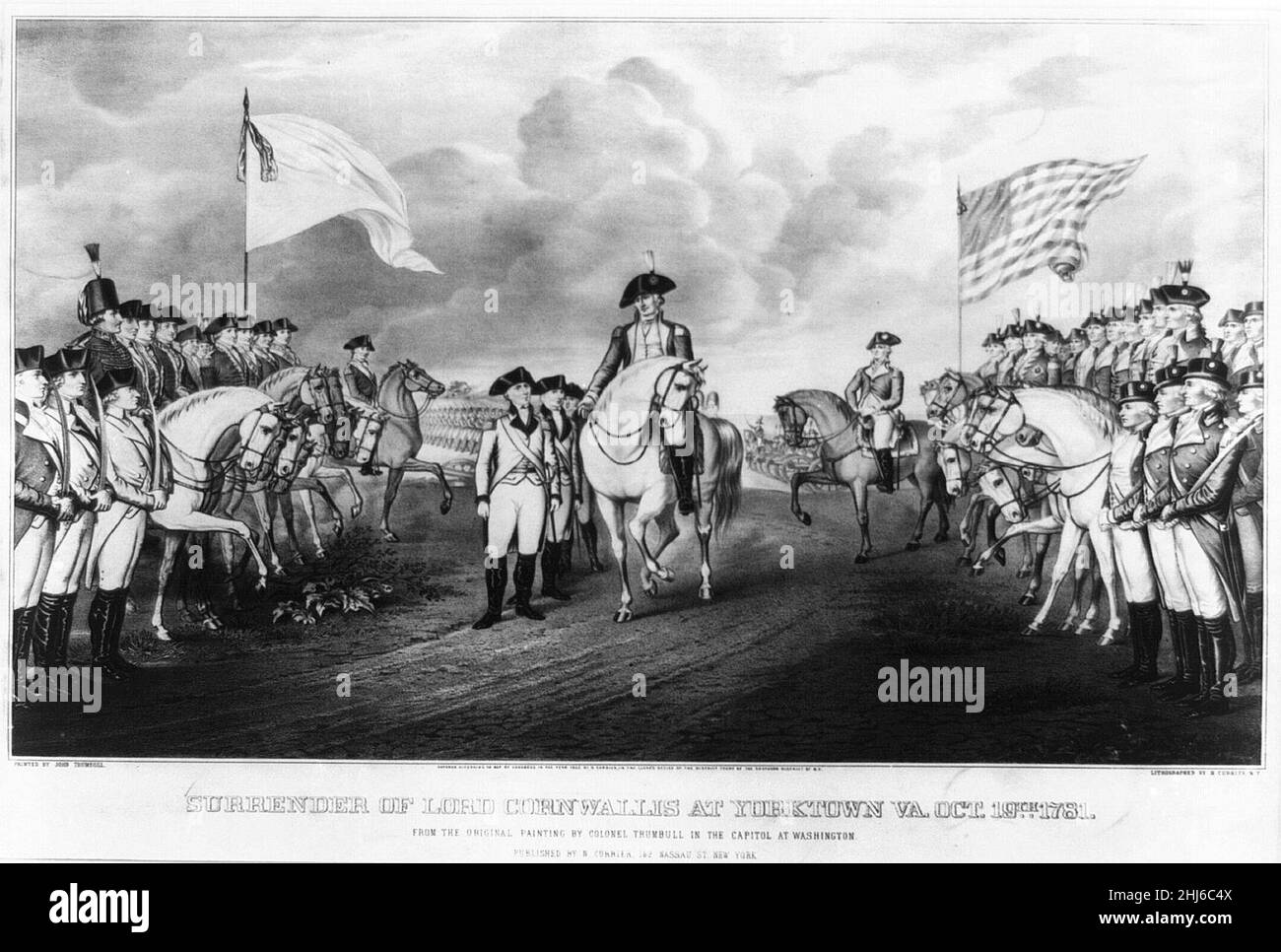 Cornwallis yorktown Black and White Stock Photos & Images - Alamy