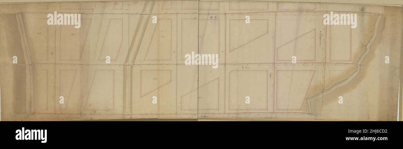 Survey map of part of S.W. and S.E. Washington D.C Stock Photo - Alamy