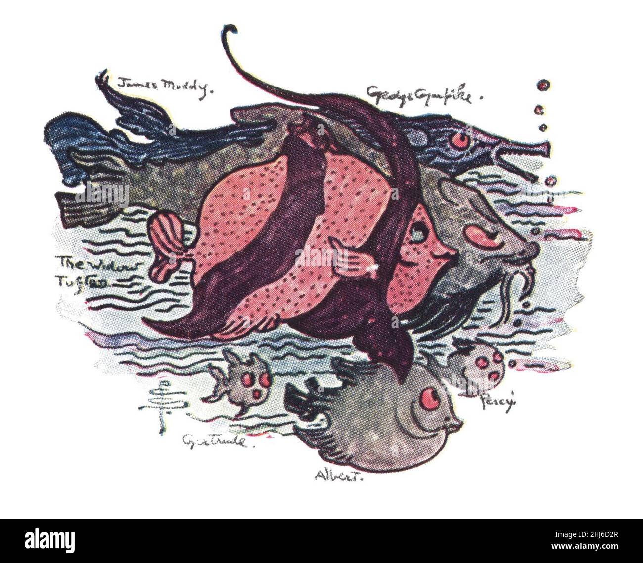 Susan and the Mermaid - The Rude Fish Who Stared (corrected Stock Photo ...