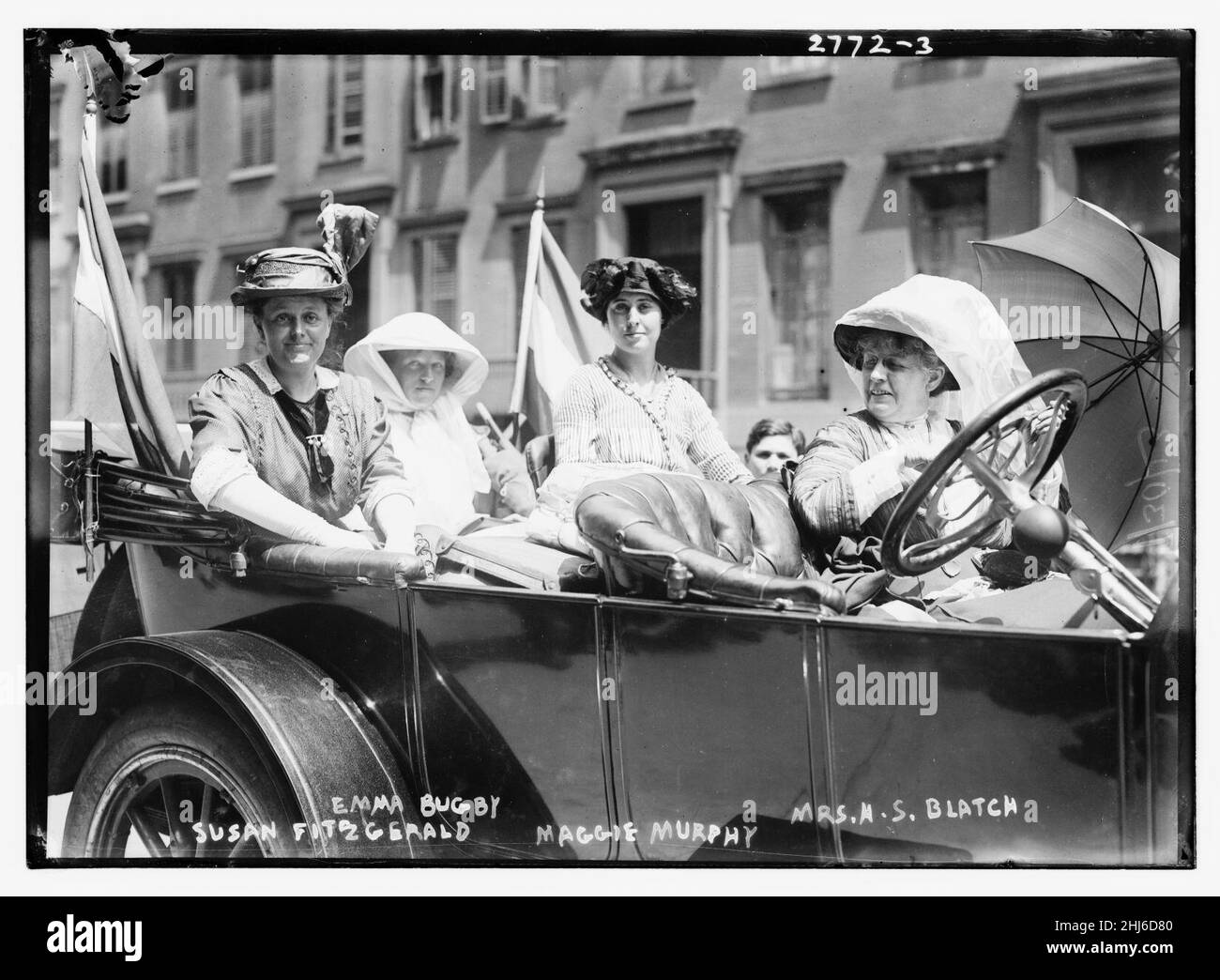 Susan Fitzgerald, Emma Bugby, Maggie Murphy, and Mrs. H.S. Blatch Stock ...