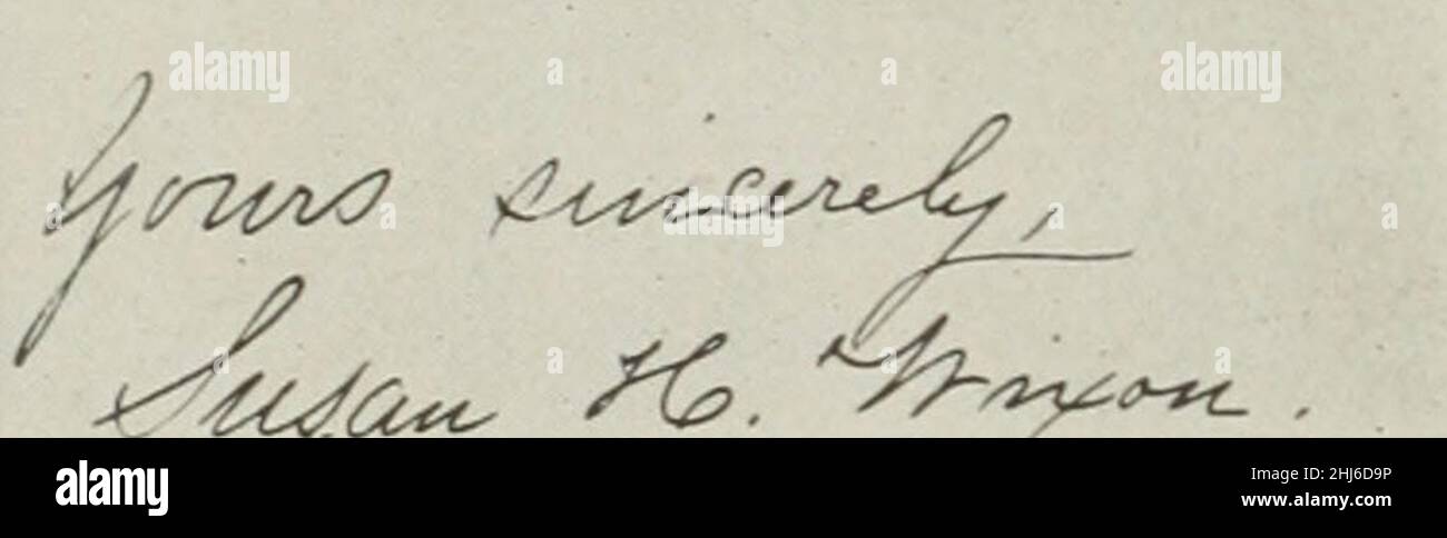 SUSAN HELEN WIXON signature (cropped Stock Photo - Alamy