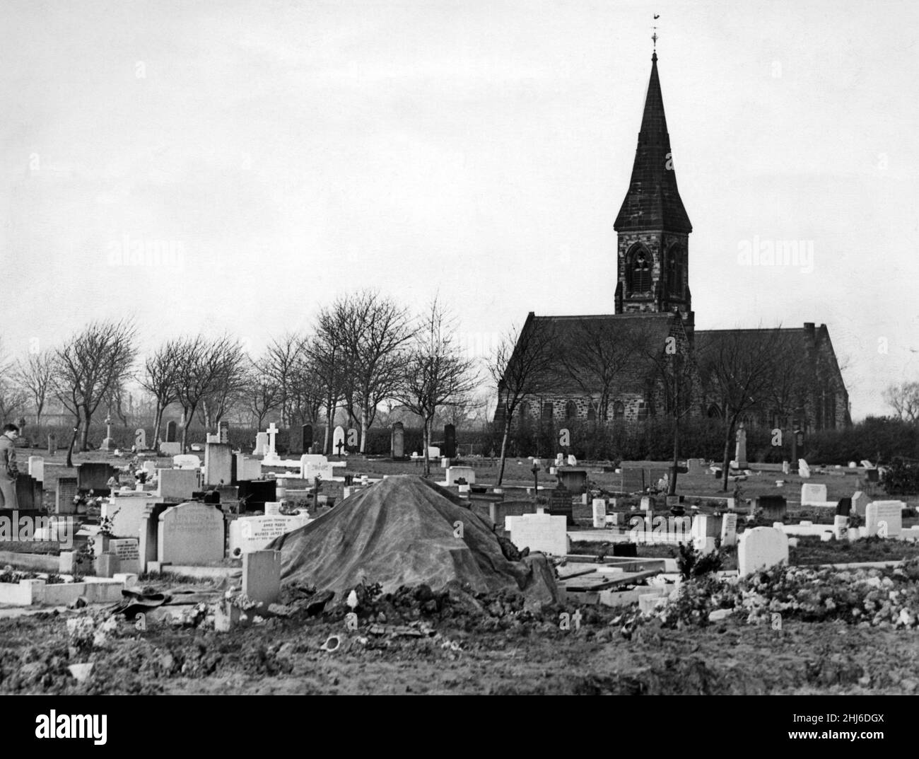 1950s cemetery hi-res stock photography and images - Alamy