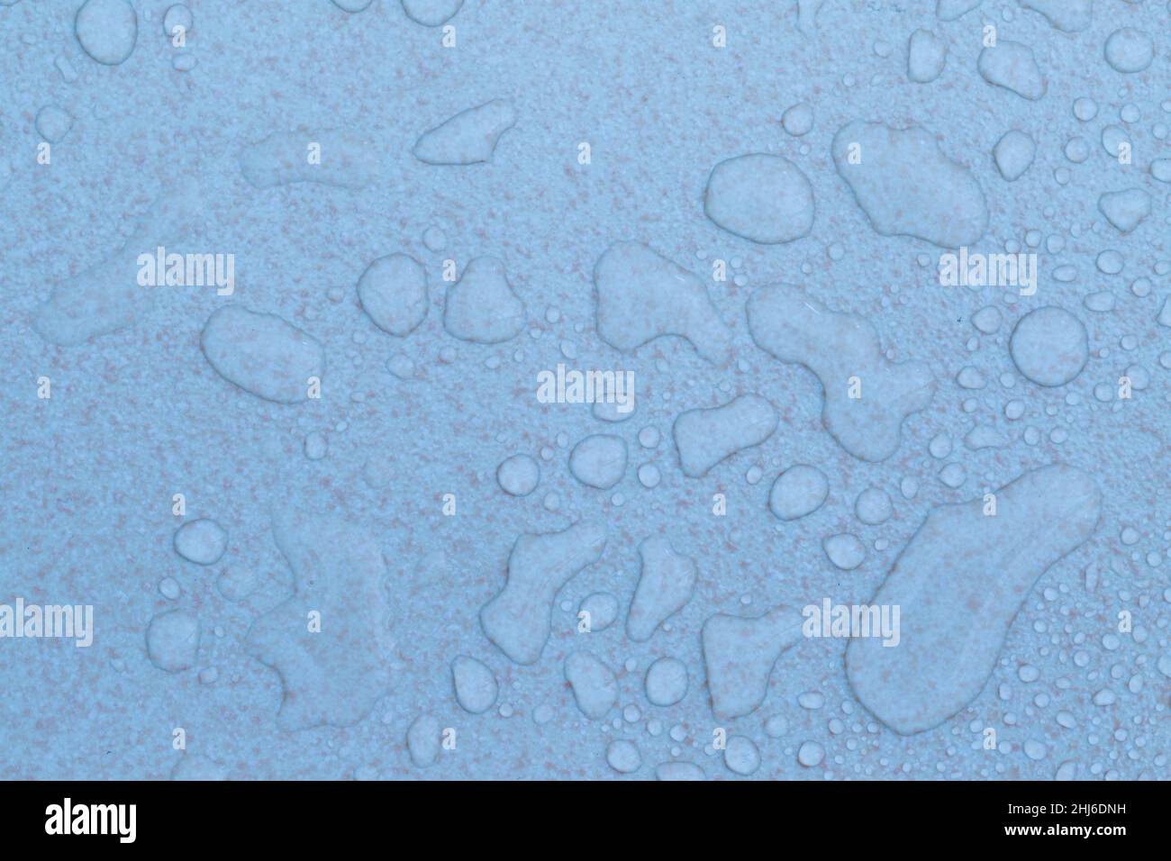 Water drops on ceramic tile background Stock Photo - Alamy