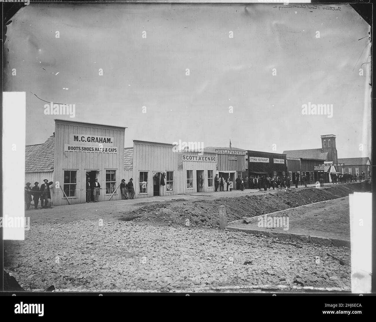 Sutler's Row, Chattanooga, Tenn Stock Photo - Alamy