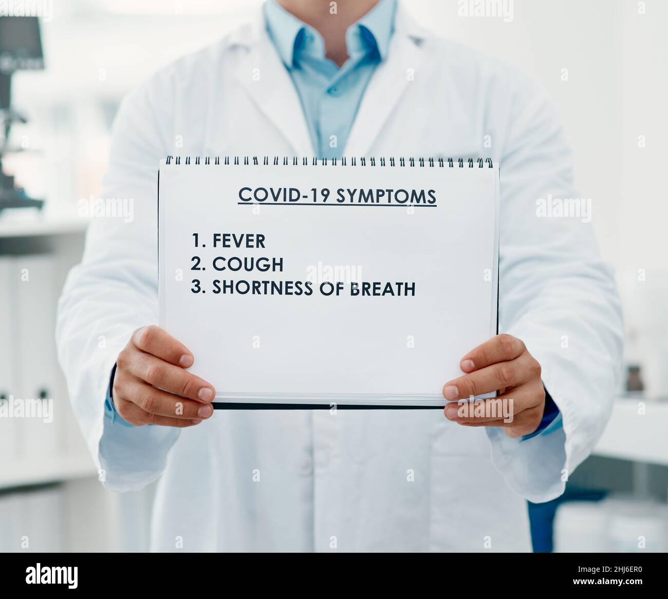 Be aware of what your body is telling you Stock Photo - Alamy