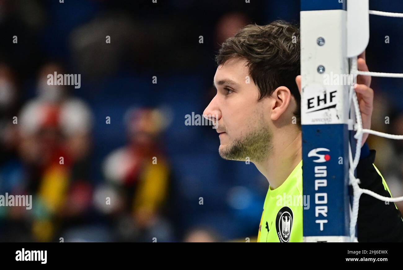 Bratislava, Slovakia. 23rd Jan, 2022. Handball: European Championship ...