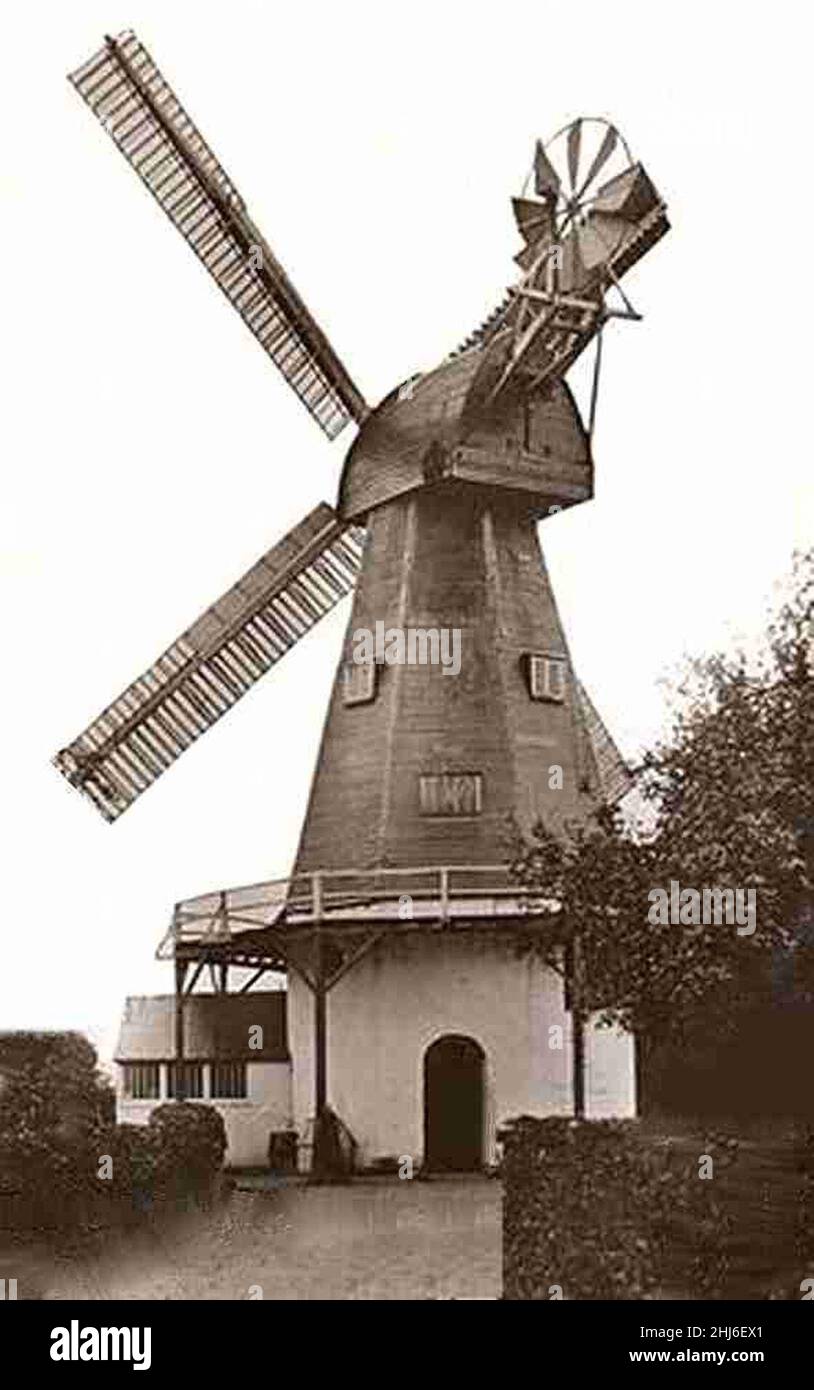 Sutton Valence mill 19th century Stock Photo - Alamy
