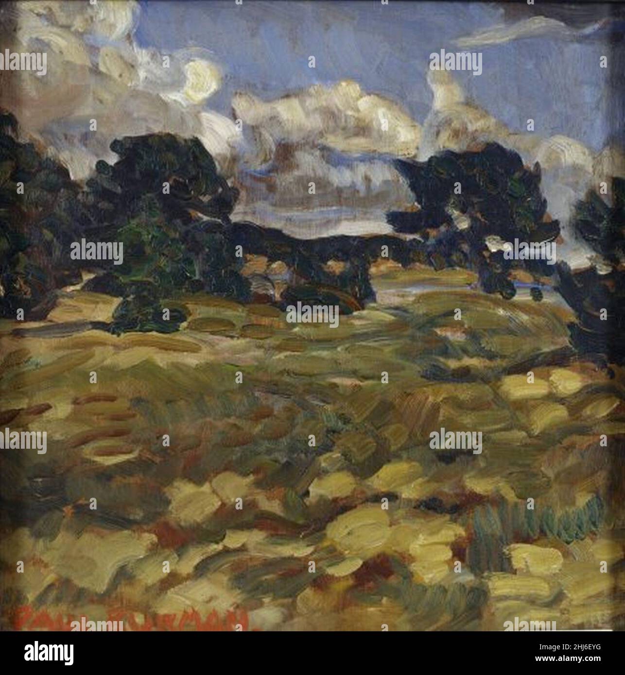 Suvemaastik, Paul Burman Stock Photo - Alamy